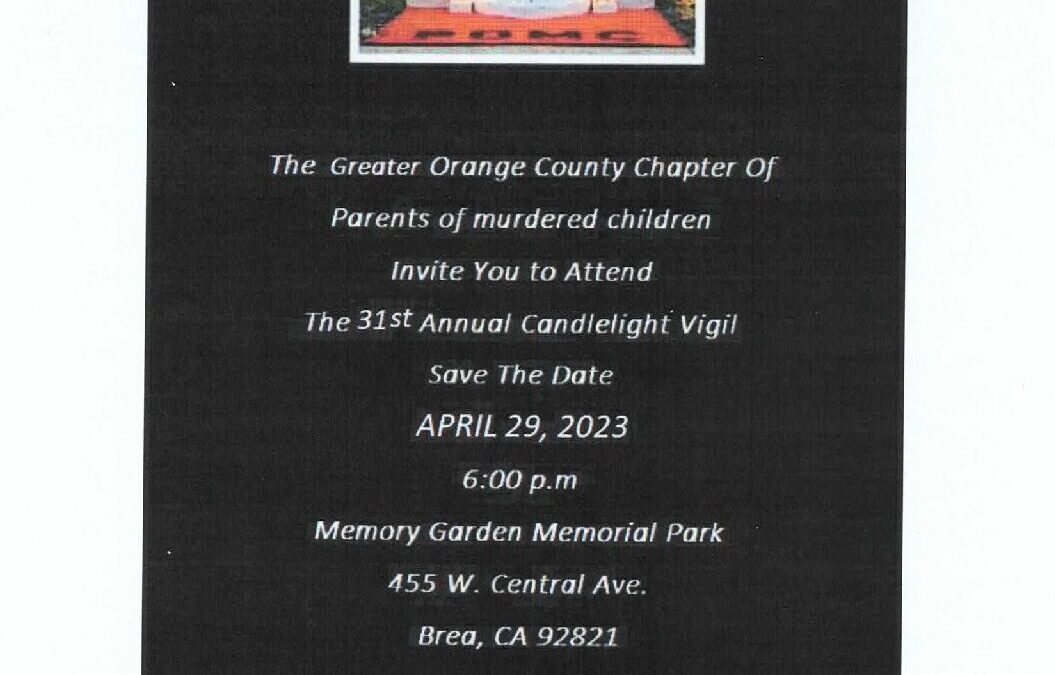 31st Annual Candlight Vigil | Justice For Homicide Victims